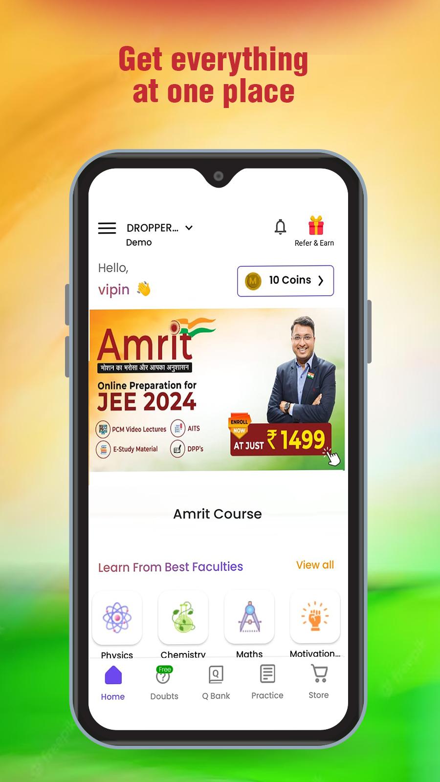 Download Motion Learning App | JEE NEET android on PC