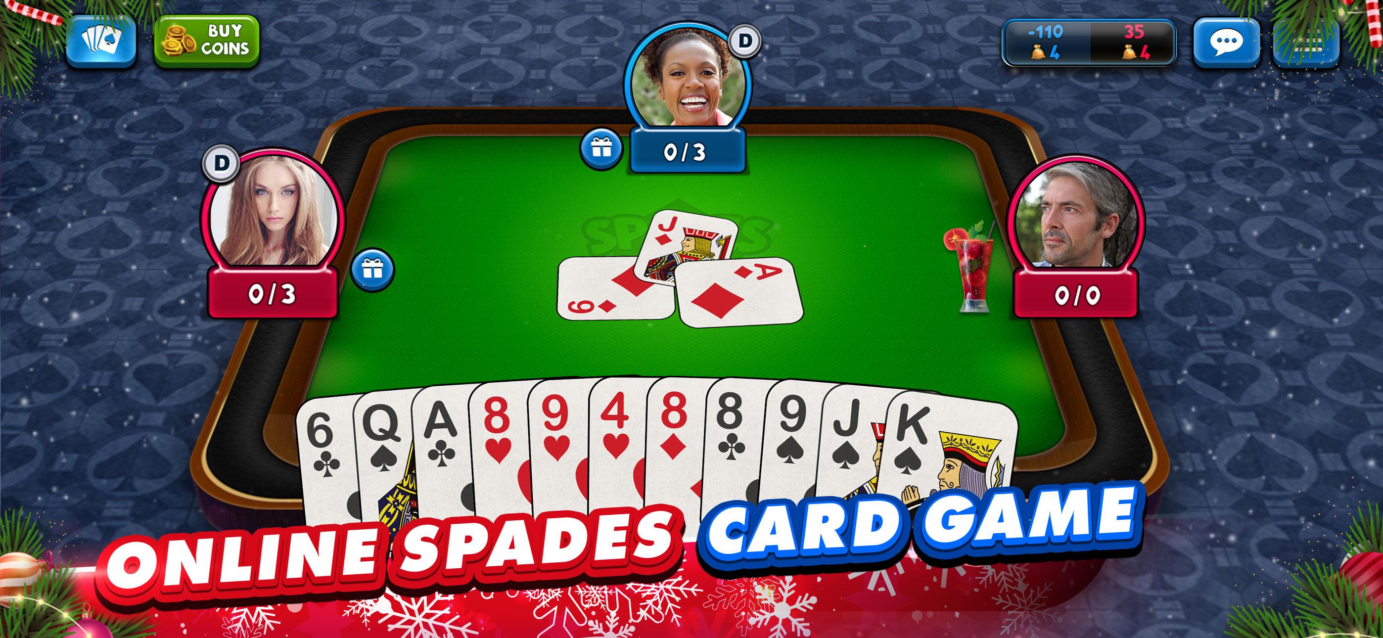 Download Spades Plus - Card Game android on PC
