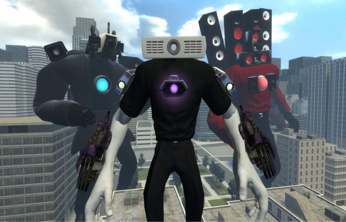 Download Cameraman mod for GMOD android on PC