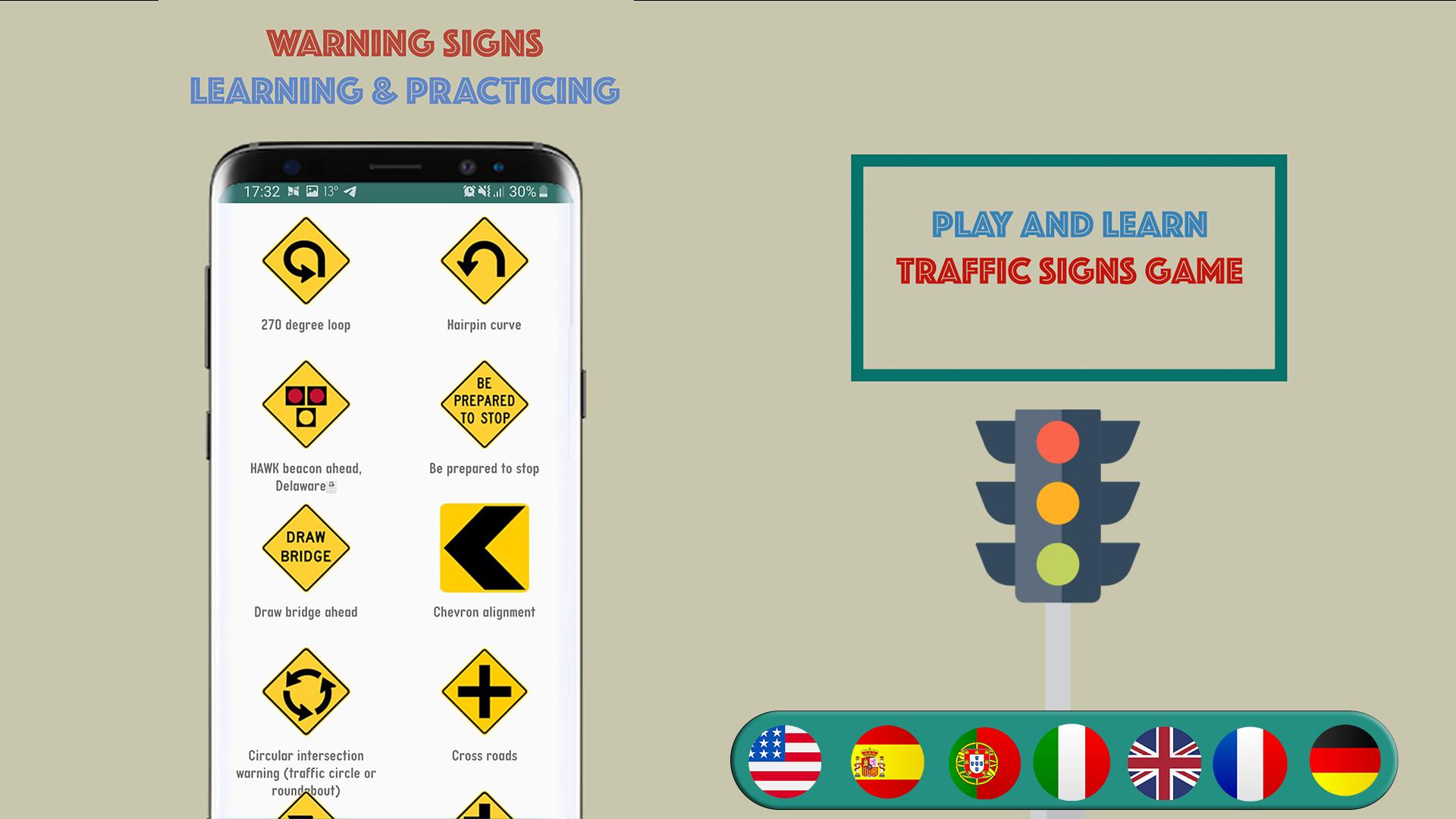 Download Traffic Signs Game: Road sign android on PC