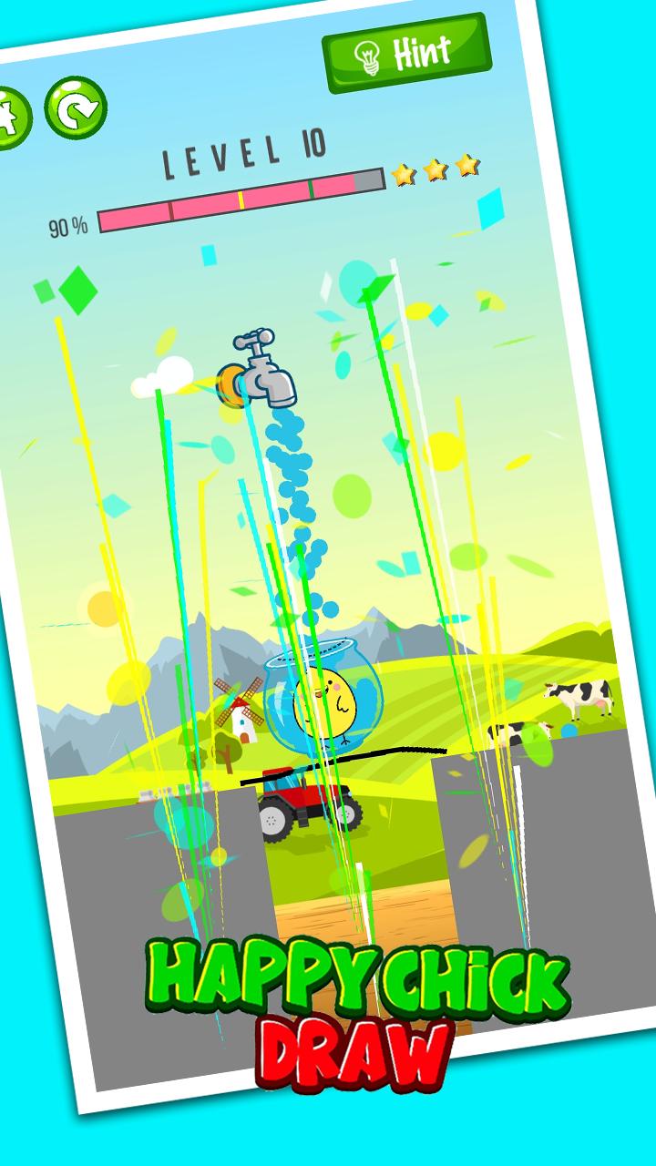 تنزيل Happy Chick Draw : Physic Puzzle Game على جهاز الكمبيوتر | مسؤول ...