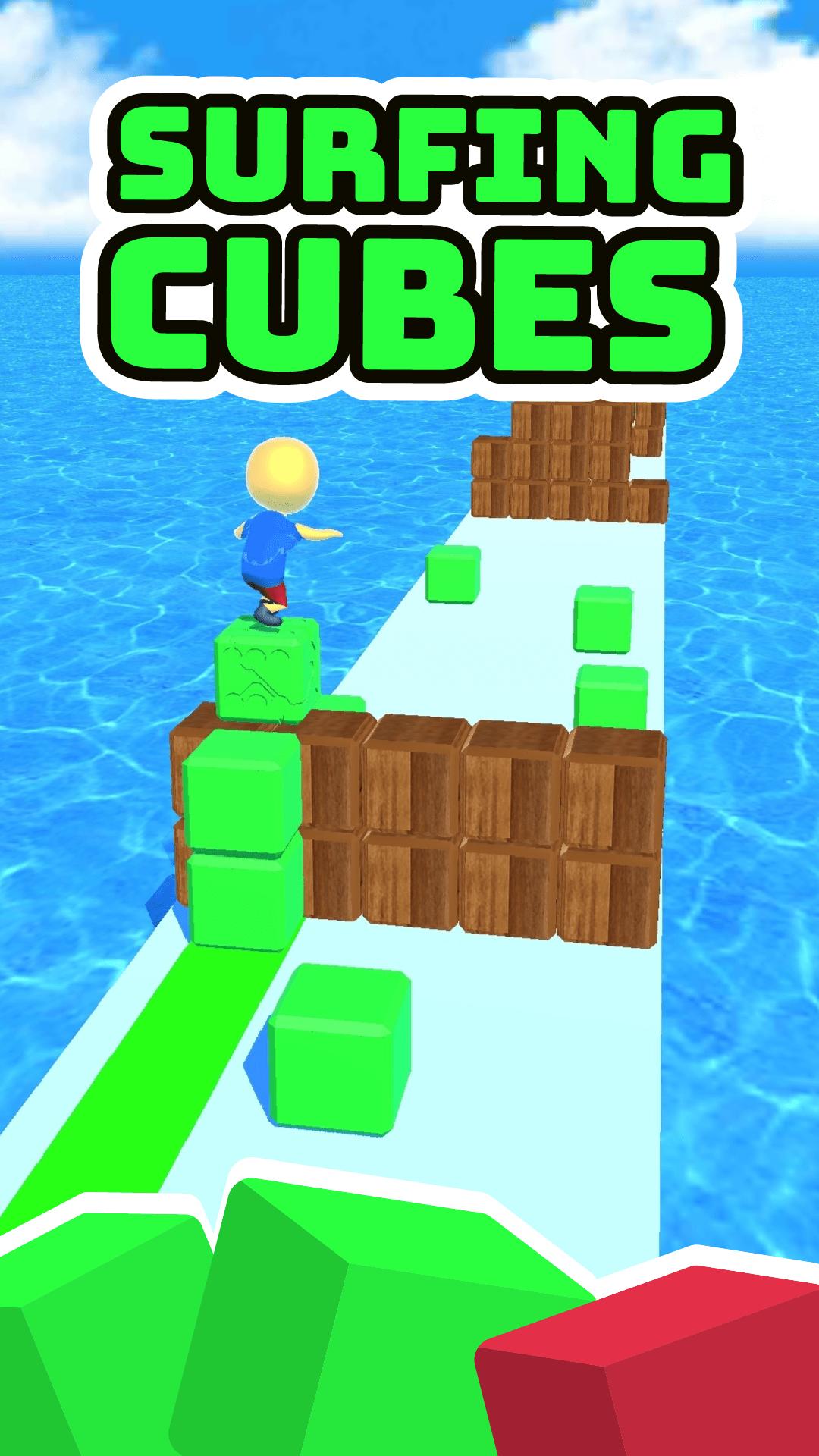 Download Surfing Cubes: Cute Blocks Jum android on PC