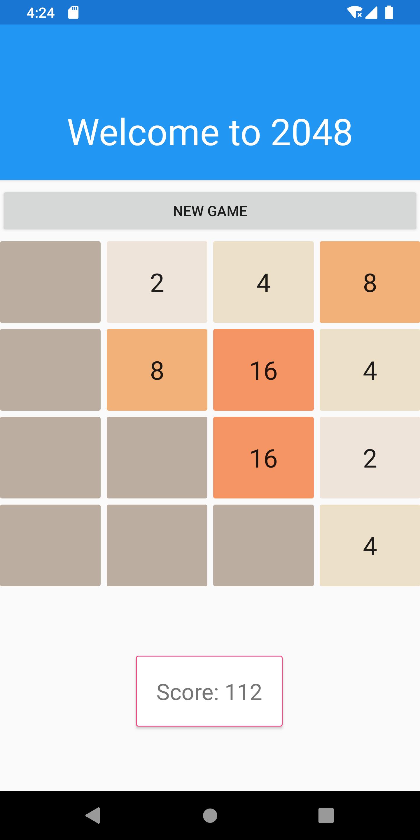 Download 2048 Challenge - Math & Fun android on PC