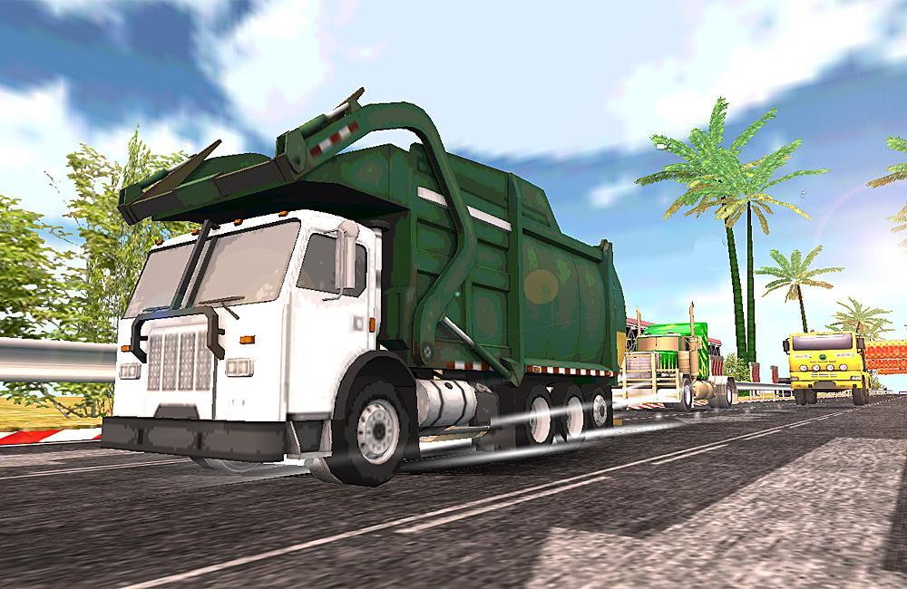 Download Garbage truck runner android on PC