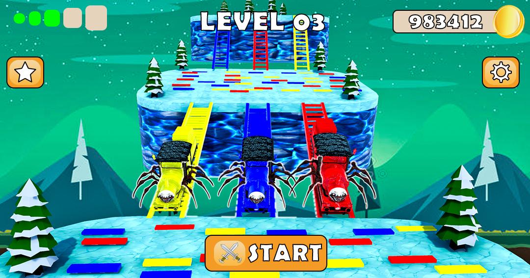 Download Scary Spider Train: Train Race android on PC