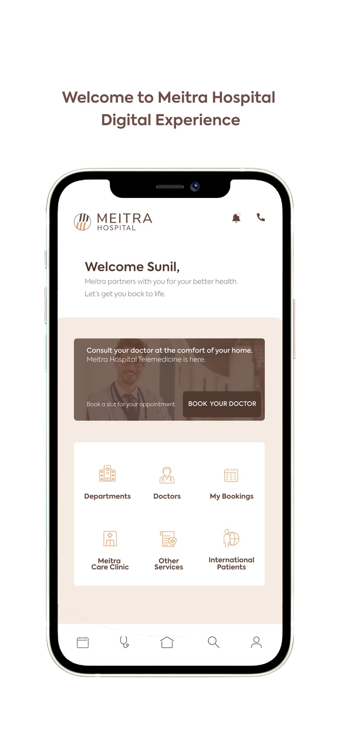 Download Meitra Hospital android on PC