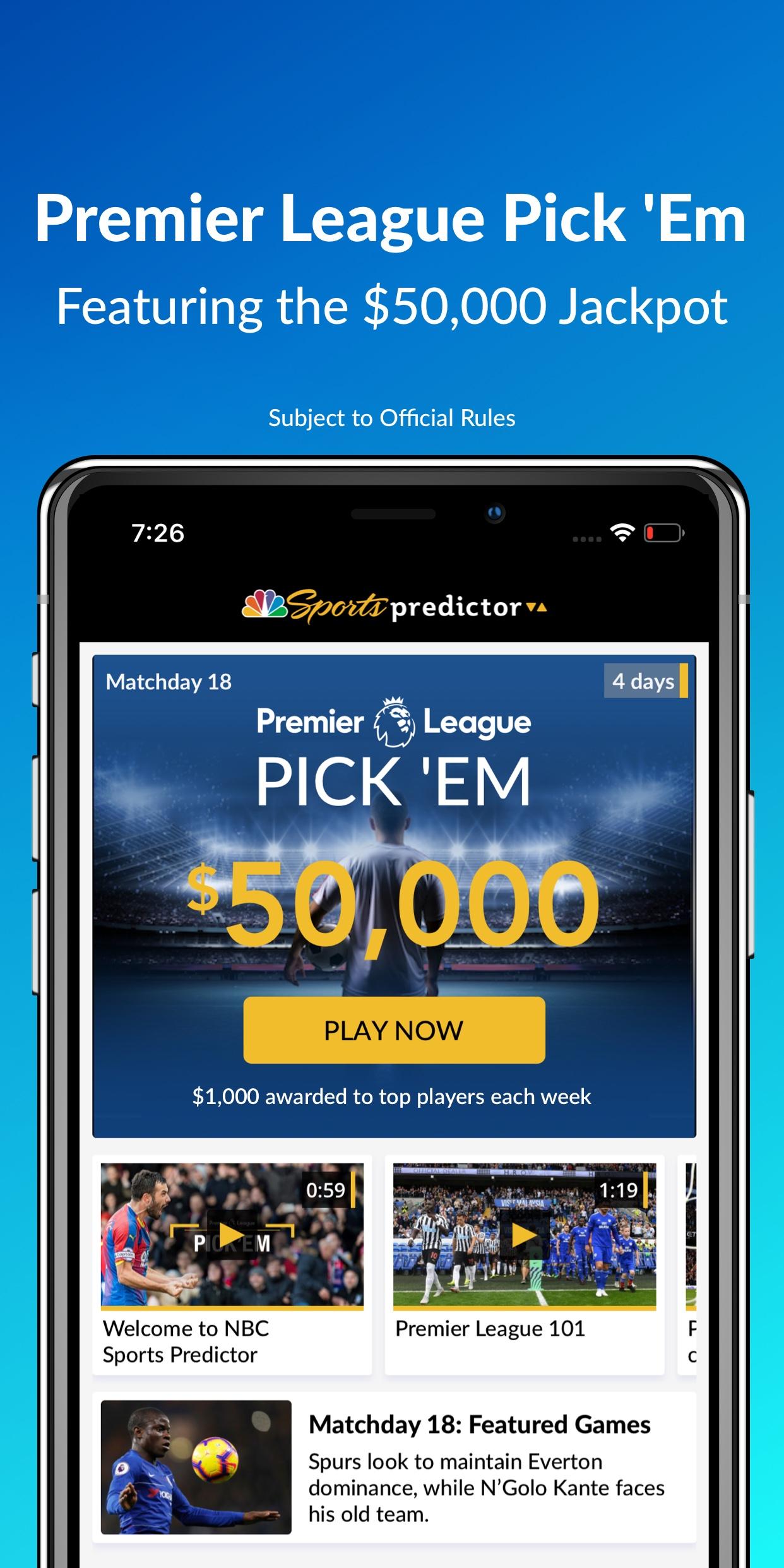 تنزيل NBC Sports Predictor على جهاز الكمبيوتر | مسؤول GameLoop