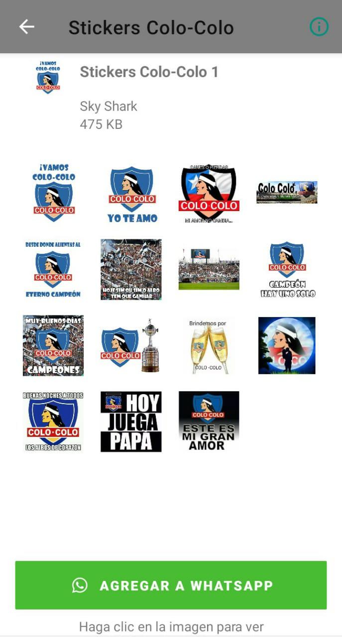 Download Stickers Colo-Colo Divertidos android on PC