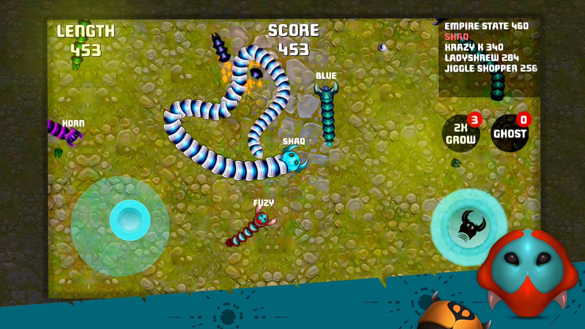 Download Snake Arena Gusanos Worm Games android on PC
