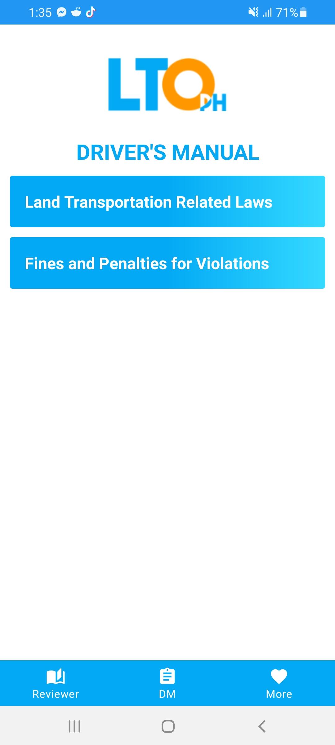 Muat turun LTO PH: LTMS Exam Reviewer pada PC | GameLoop Official