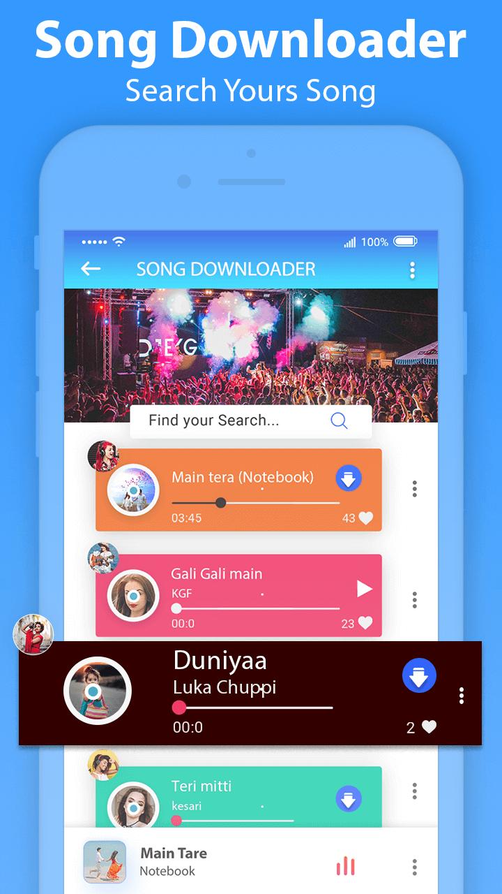 تنزيل Song Download-Free Mp3 Music Downloader على جهاز الكمبيوتر ...