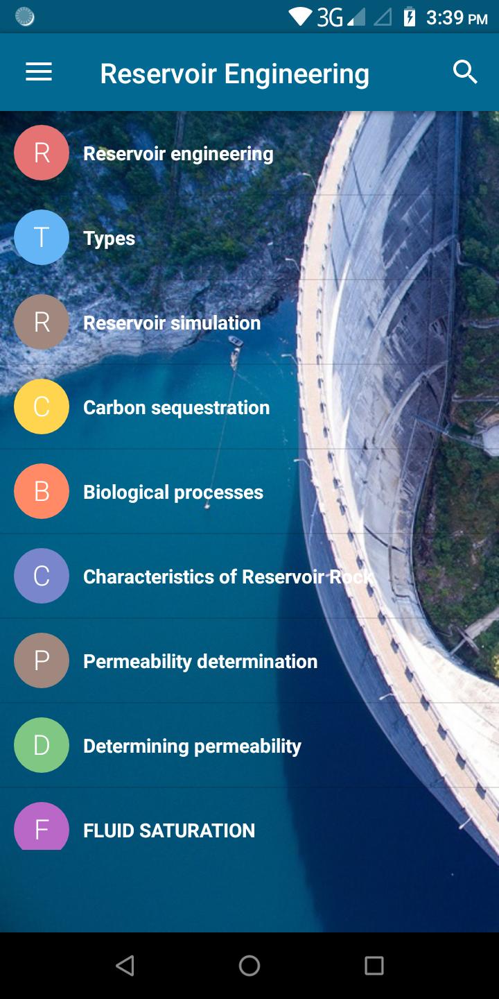 Download Reservoir Engineering android on PC