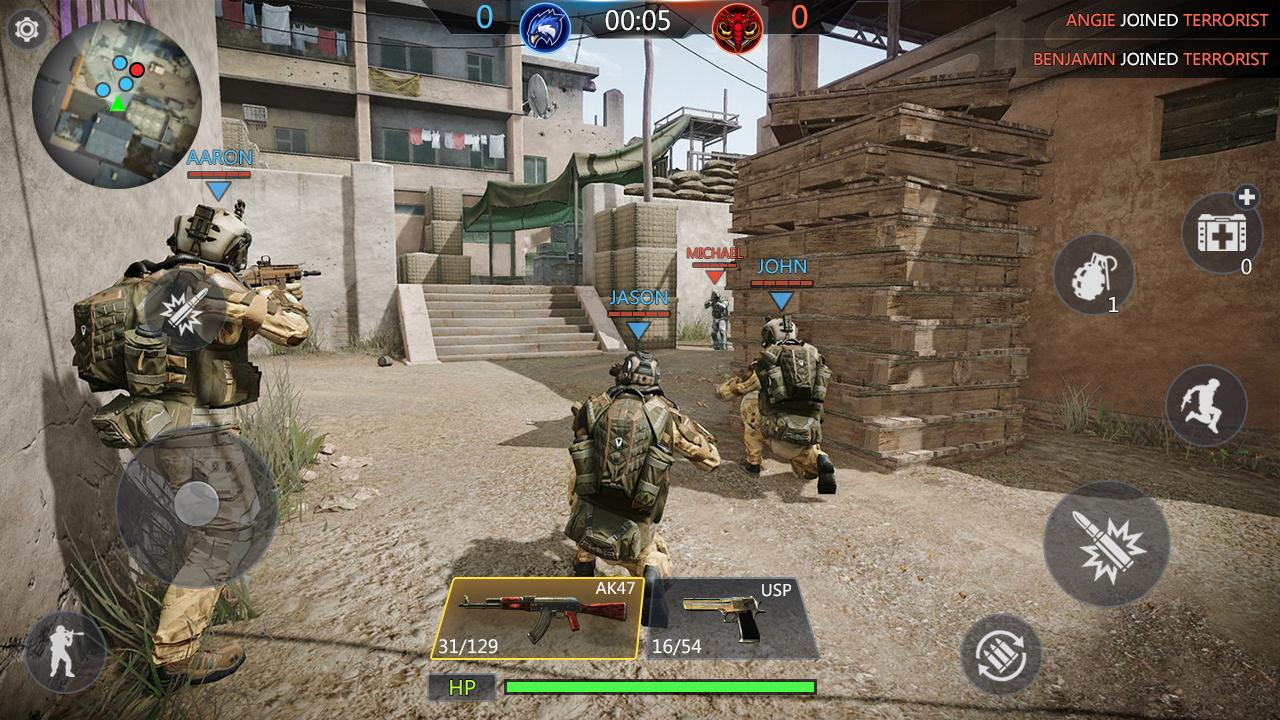 Download FPS Strike Ops : Modern Arena android on PC