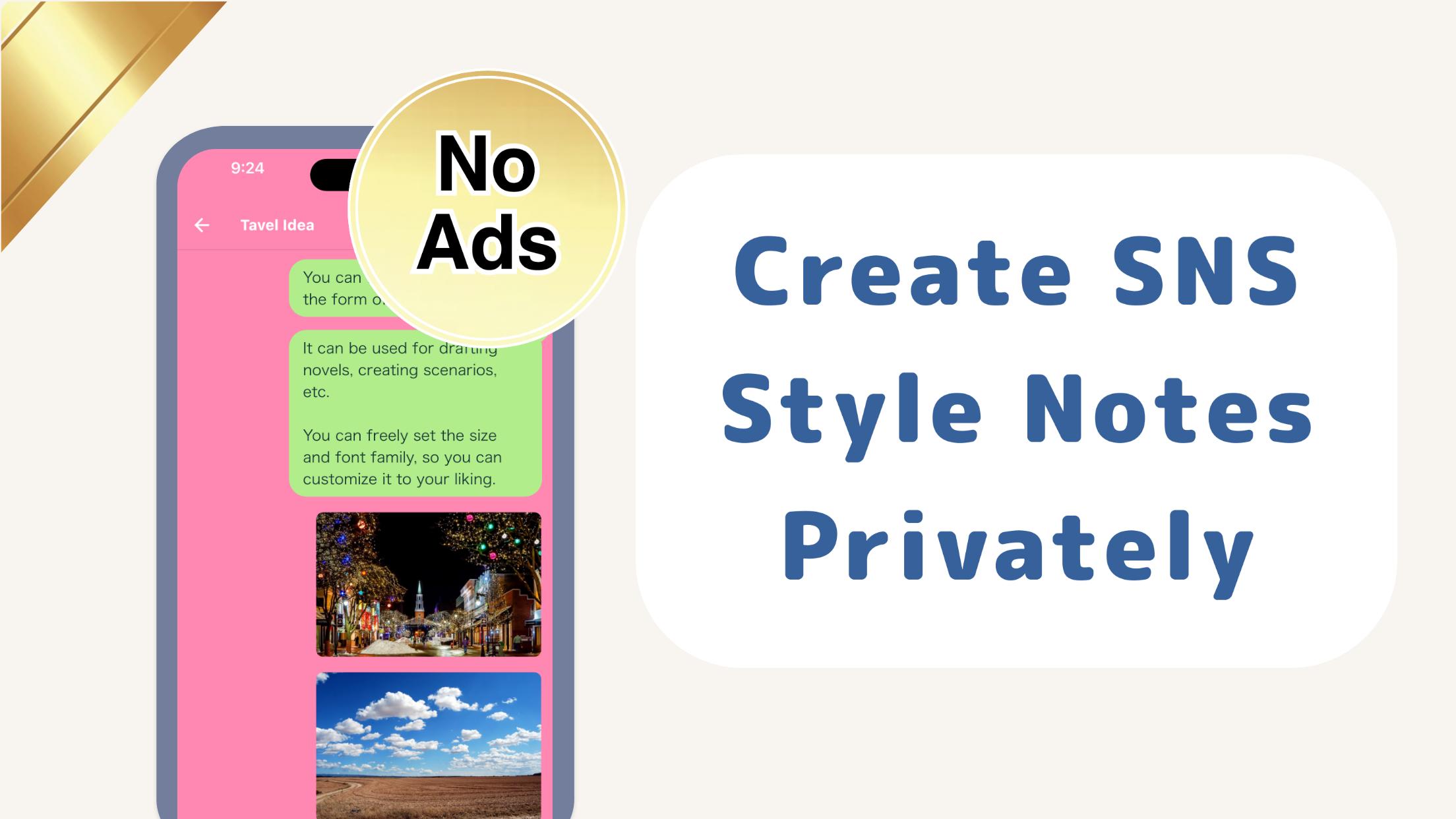 Download SNSNote - SNS style note android on PC
