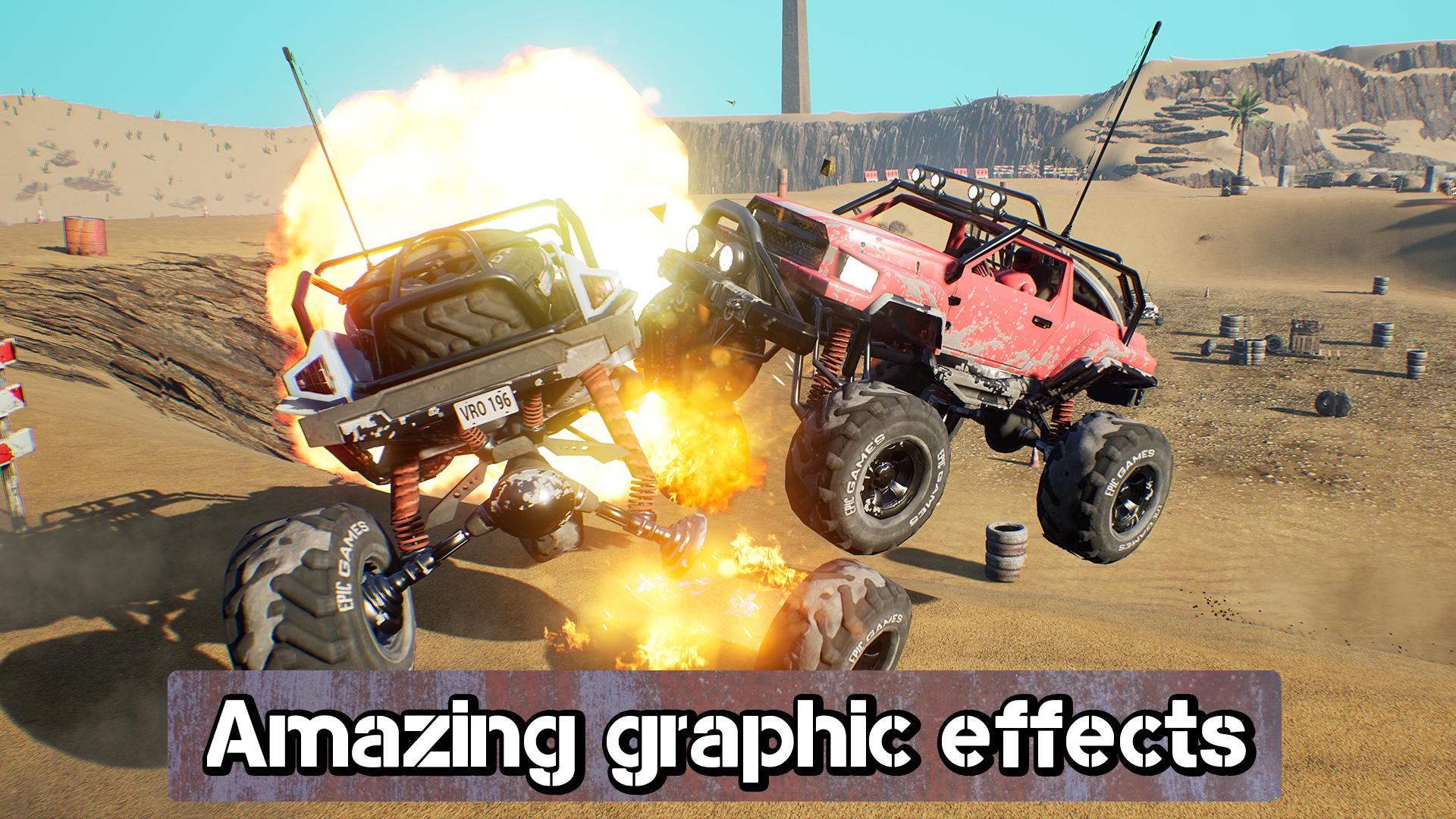 Download Mega derby car crash simulator android on PC