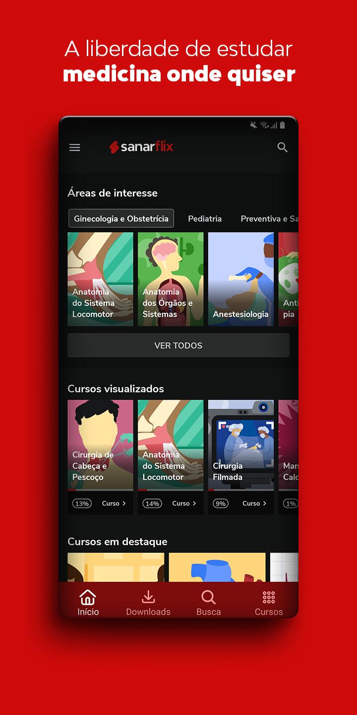 Скачать SanarFlix - Estudar medicina: Básico ao Internato на ПК | Официальный представитель GameLoop