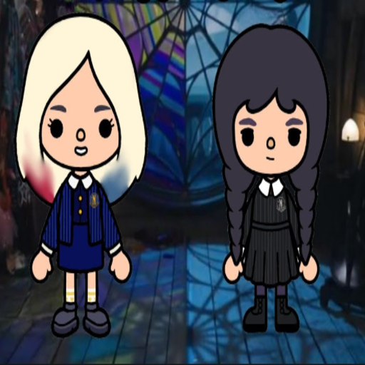Download Toca Wednesday Boca Addams 4K android on PC
