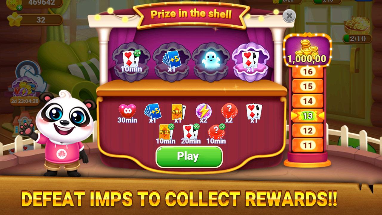 Download Solitaire TriPeaks Panda Farm android on PC