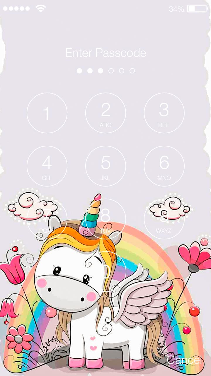 Unicorn Cute Pink Girly Black 'yı PC'ye indirin | GameLoop Yetkilisi