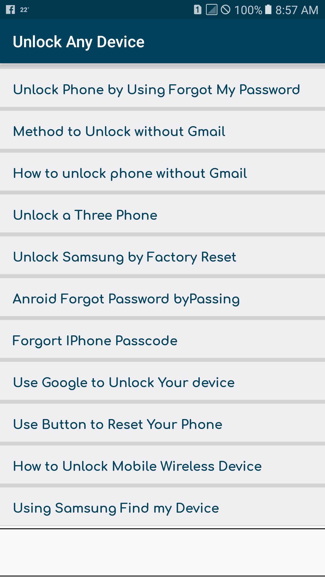 تنزيل Unlock Any Device Guide - Info على جهاز الكمبيوتر | مسؤول GameLoop