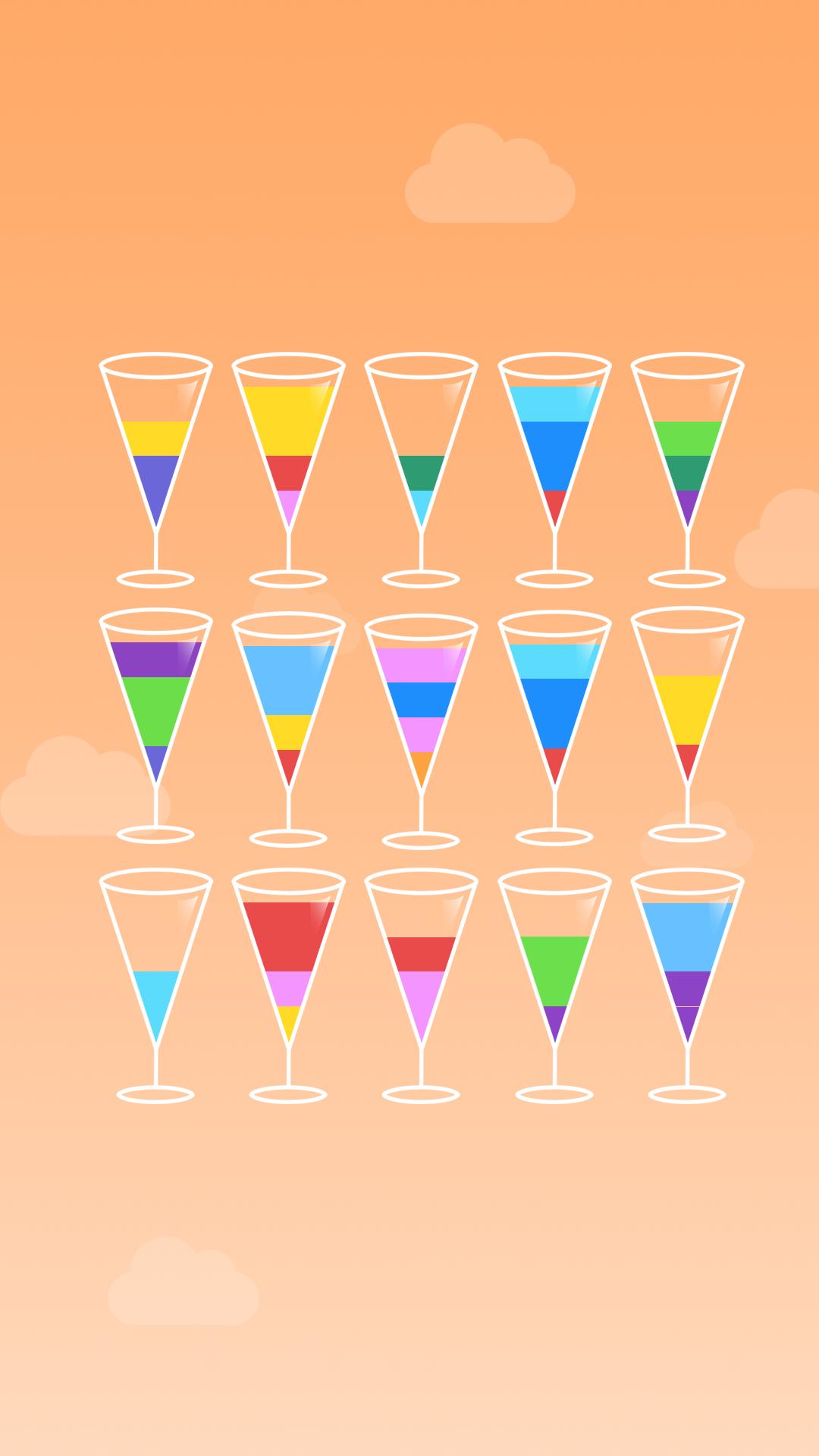 Baixe Color Water Sort Tricky Puzzle no PC | Oficial GameLoop