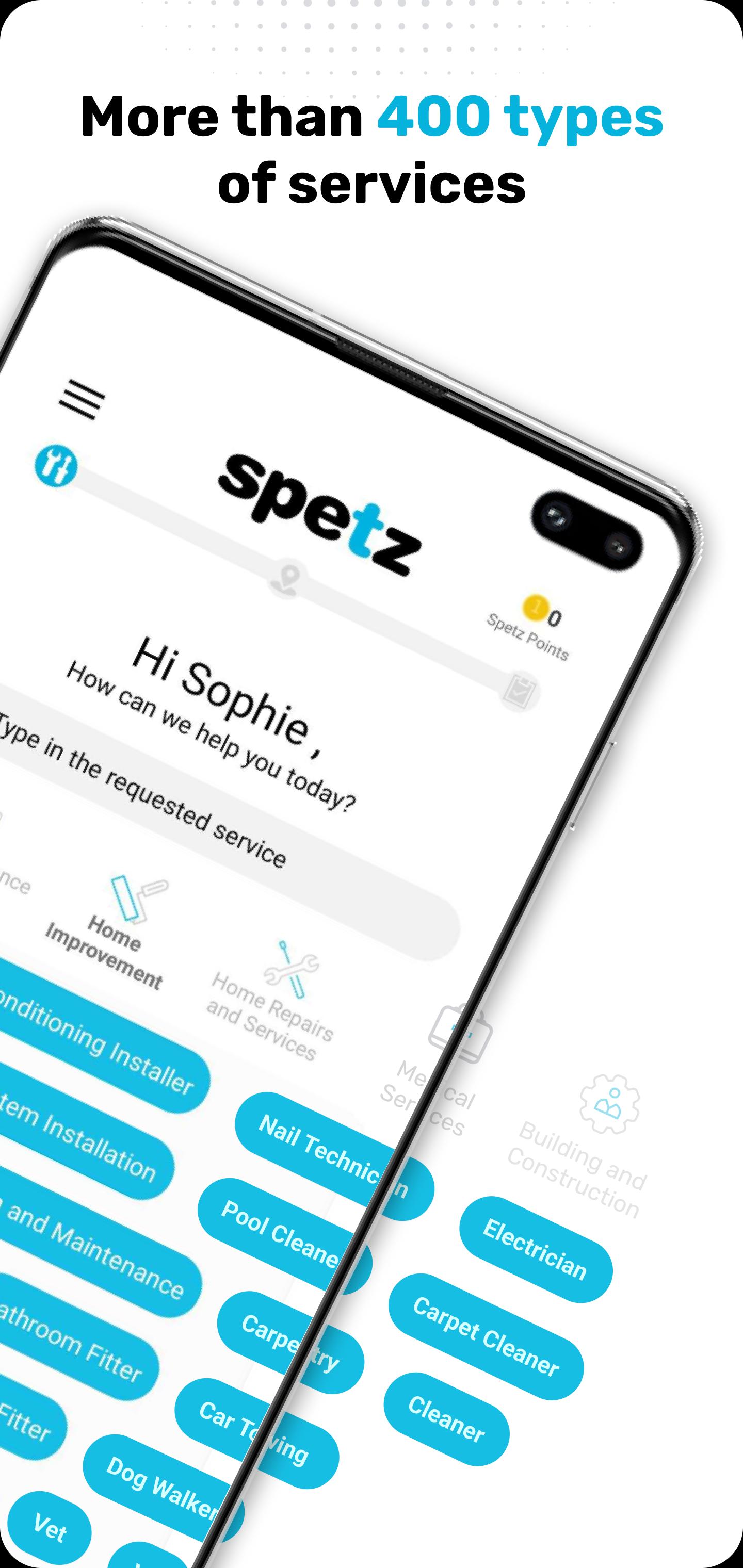 Download Spetz - Rated Specialists Now android on PC