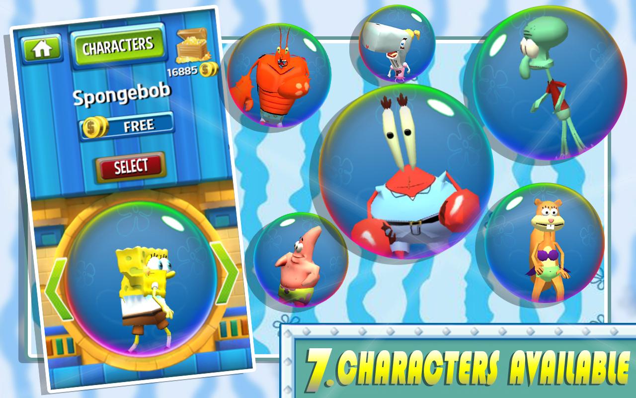 Download Sponge Subway Jungle Runner android on PC