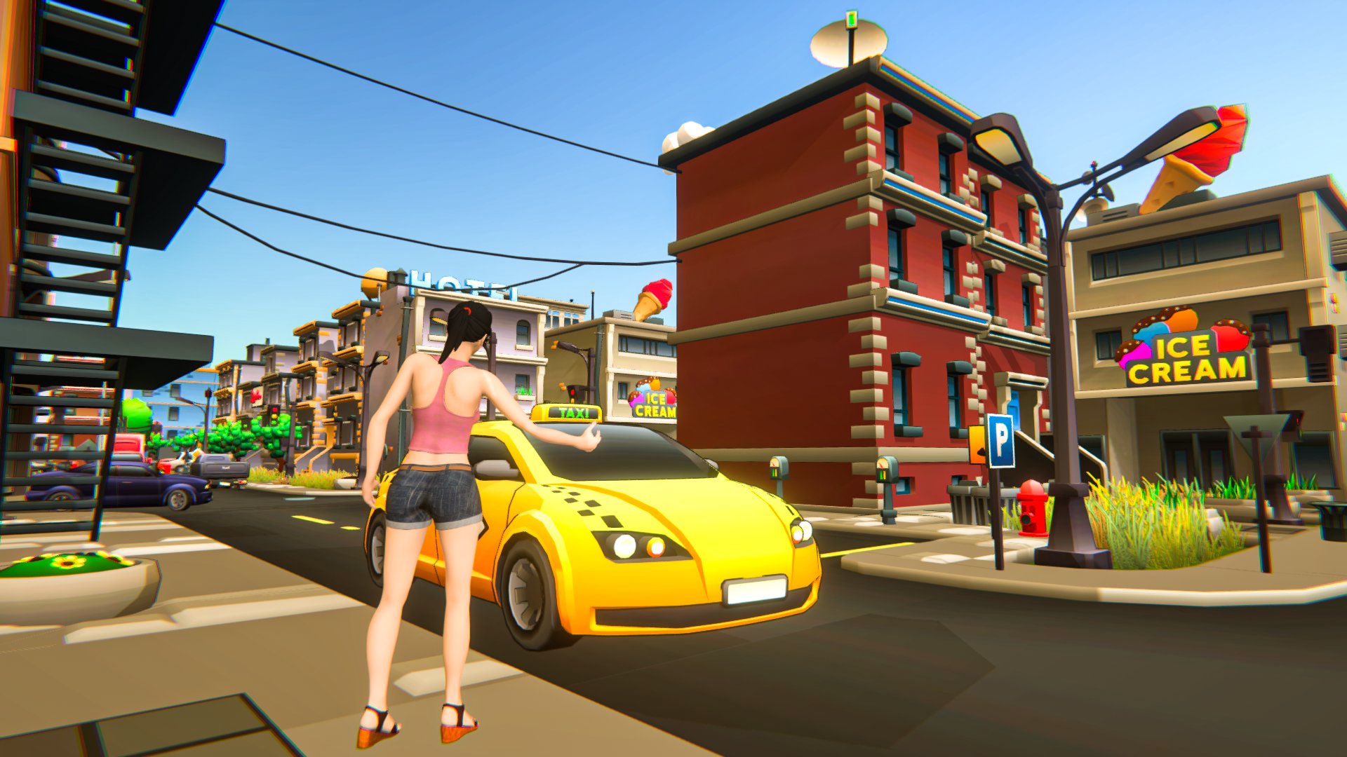 Download Pick and Drop 3D: Taxi Games android on PC