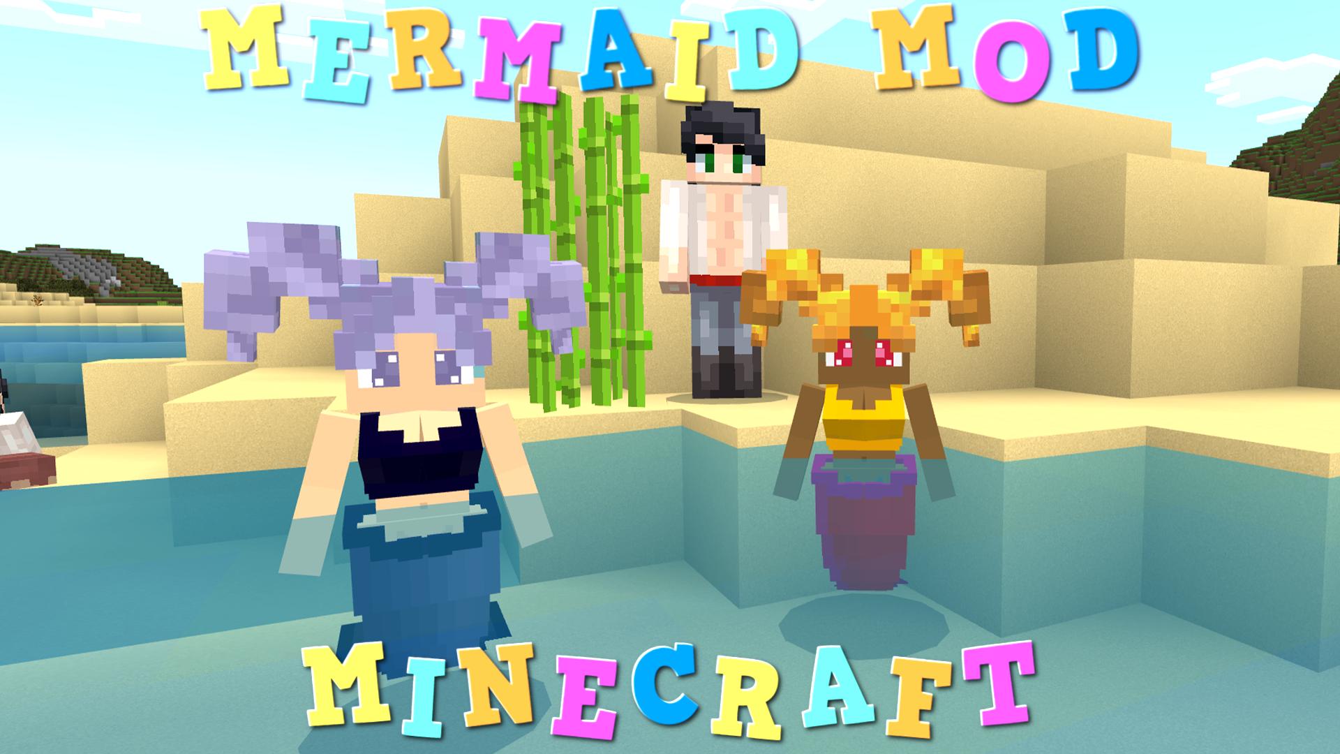 Download Mermaid Mod Minecraft PE android on PC