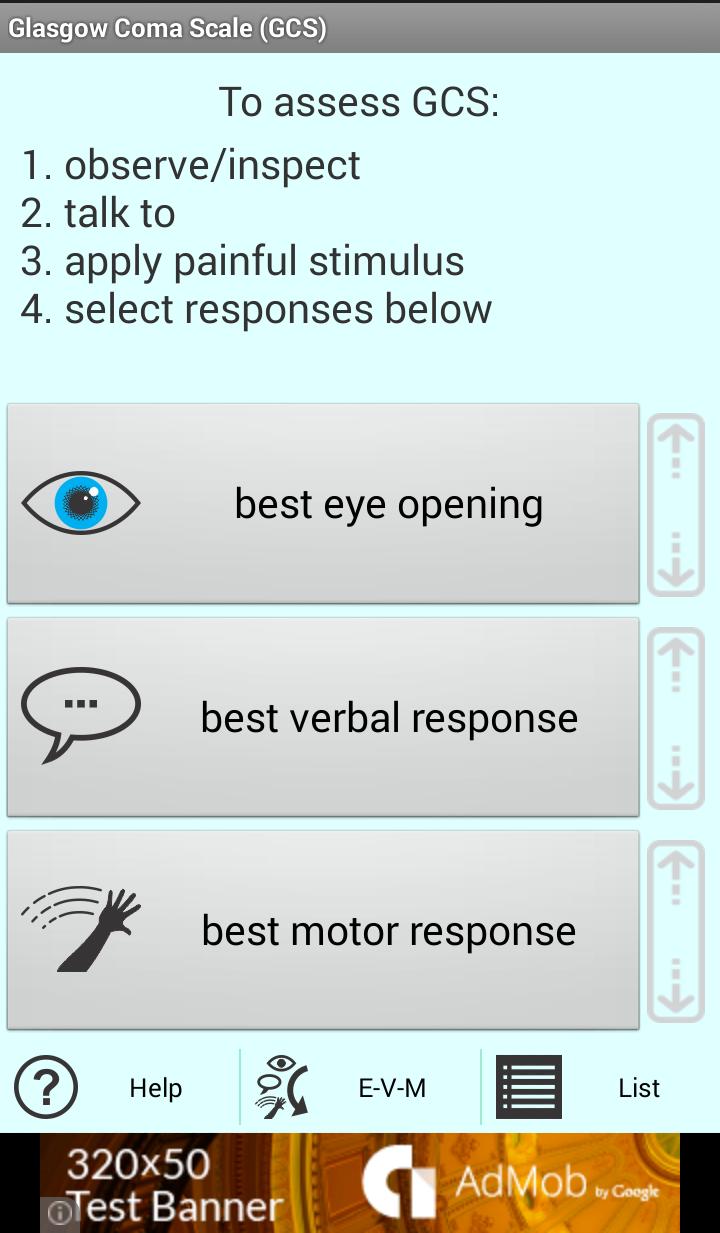 Download Glasgow Coma Scale (GCS) android on PC