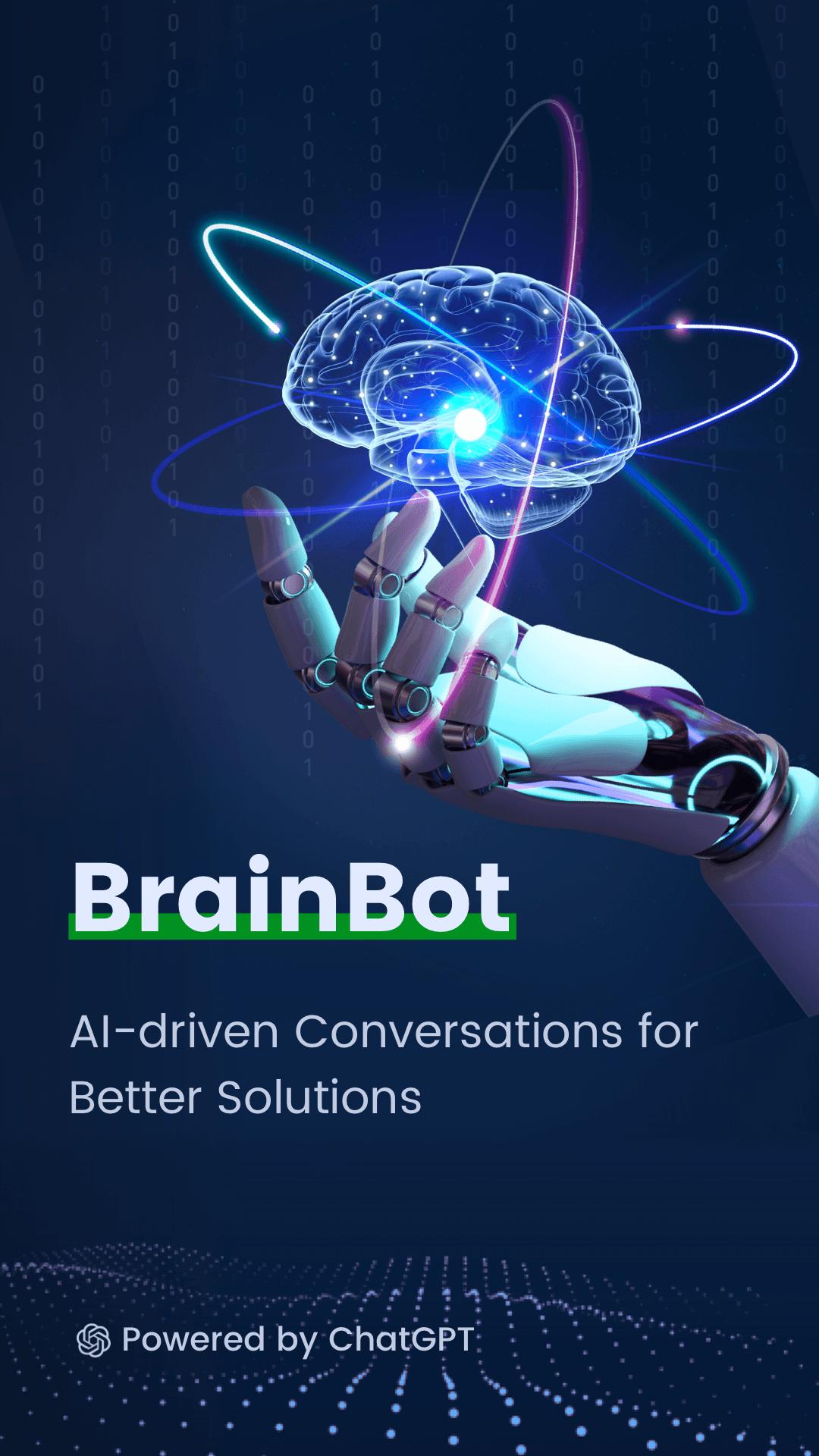 تنزيل BrainBot: AI Assistant Chatbot على جهاز الكمبيوتر | مسؤول GameLoop