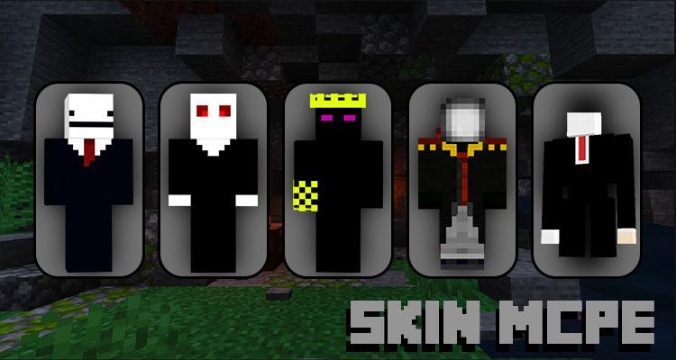 Download Slenderman Skins for MCPE android on PC