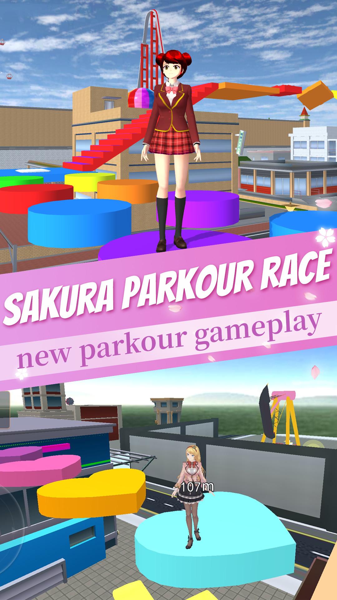 Baixe Anime Sakura Girl Parkour Race no PC | Oficial GameLoop