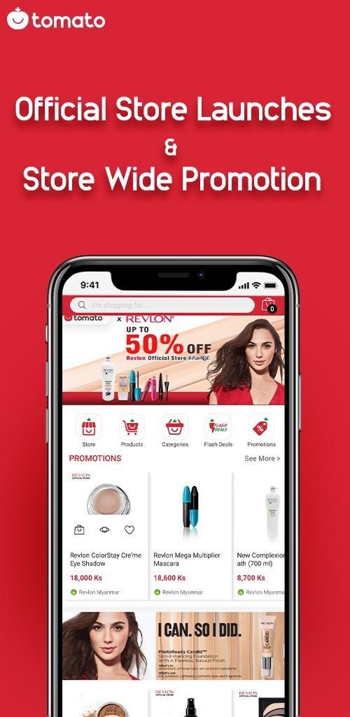 Baixe TOMATO Online Shopping App Mya no PC | Oficial GameLoop