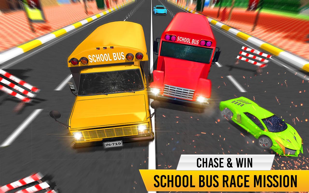 Descargar High School Bus Racing Games en PC | GameLoop Oficial