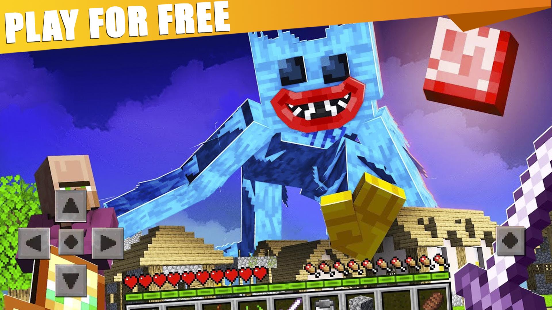 Download Mod Huggy Wuggy for Minecraft android on PC