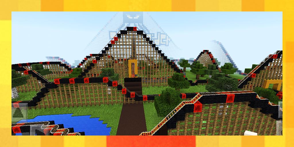 Download Spider Mega Roller Coaster. Map for MCPE android on PC
