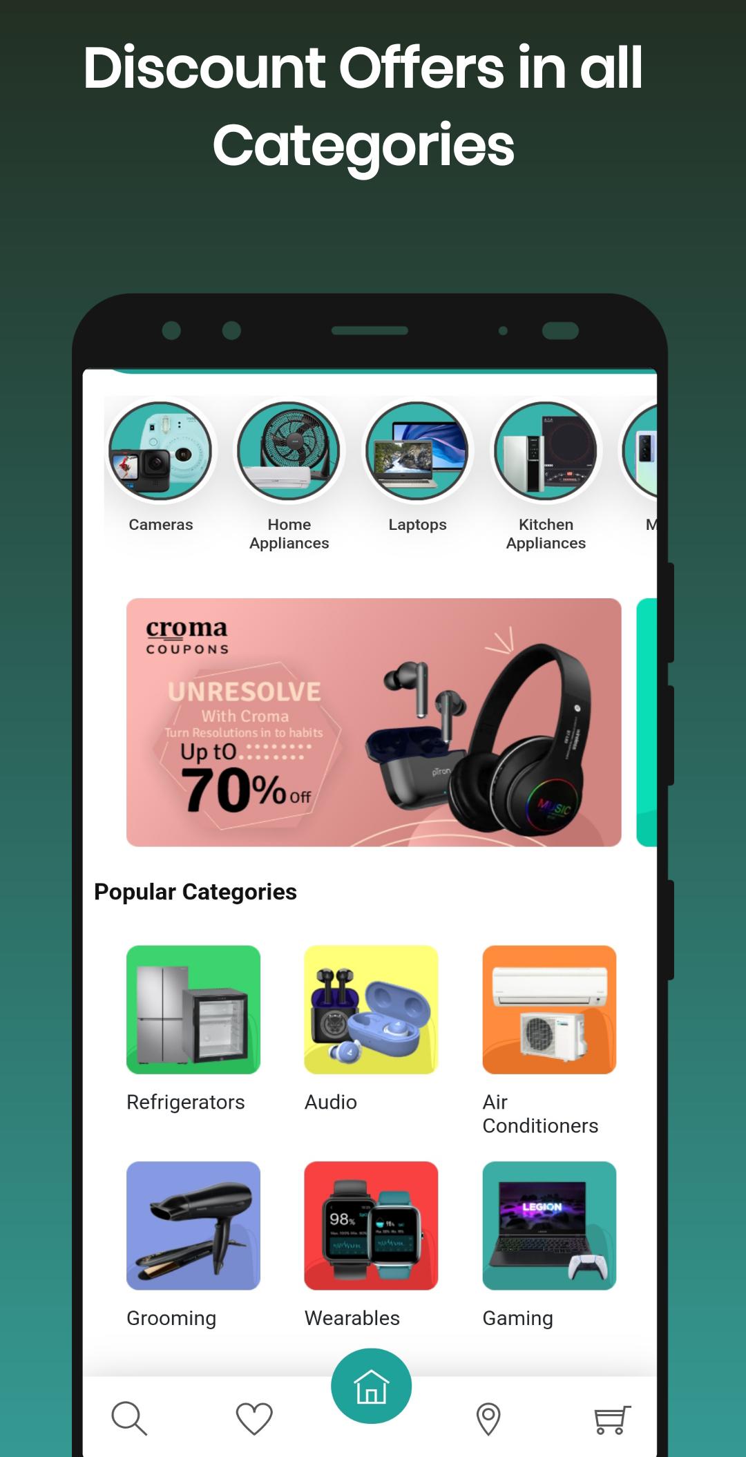 Download TV AC Mobile PC Offers @ Croma android on PC