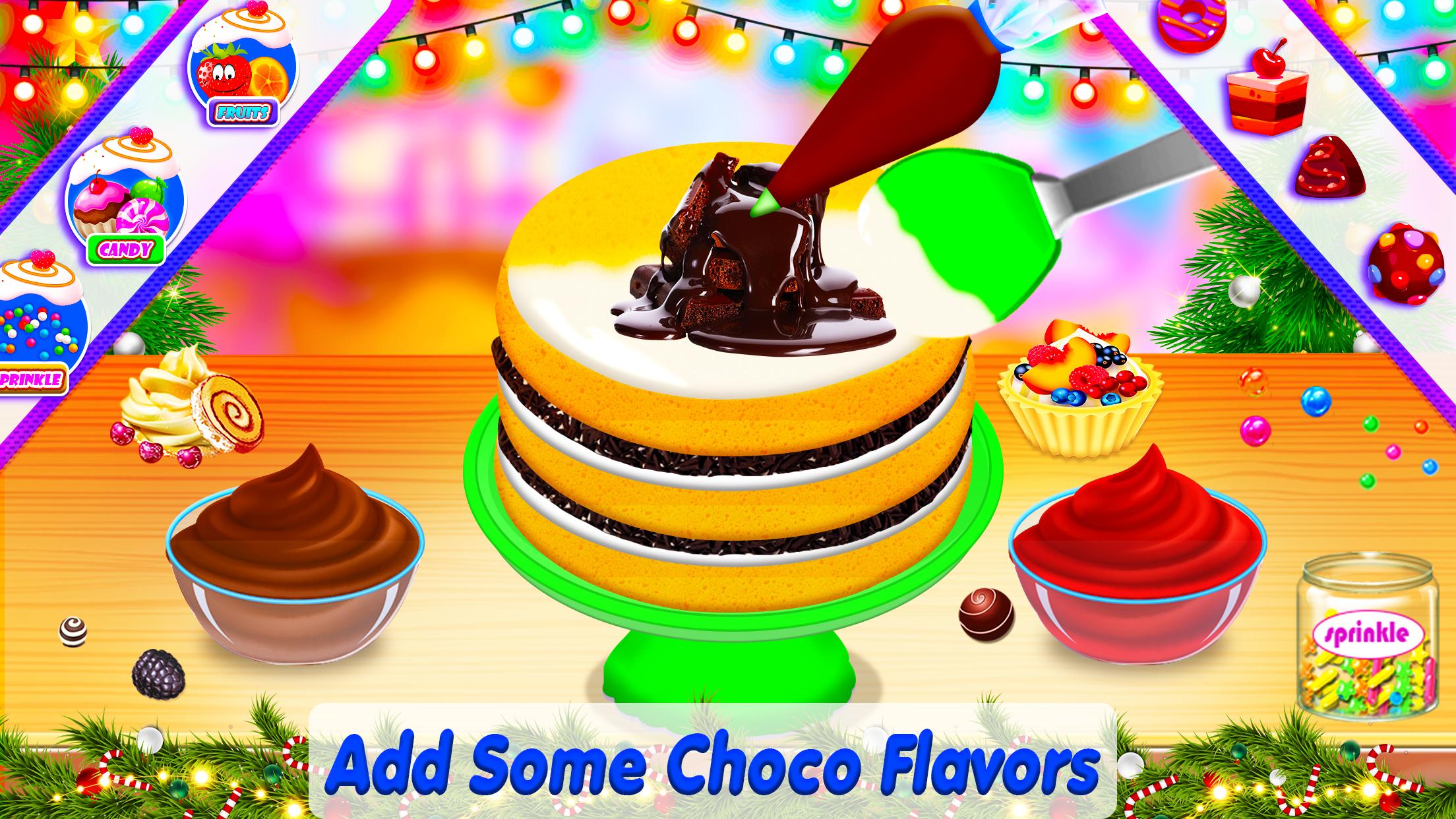 Download Cake Making: Cooking Games android on PC