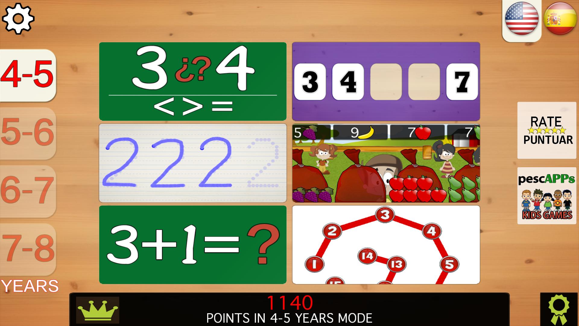 Download Math game for kids android on PC