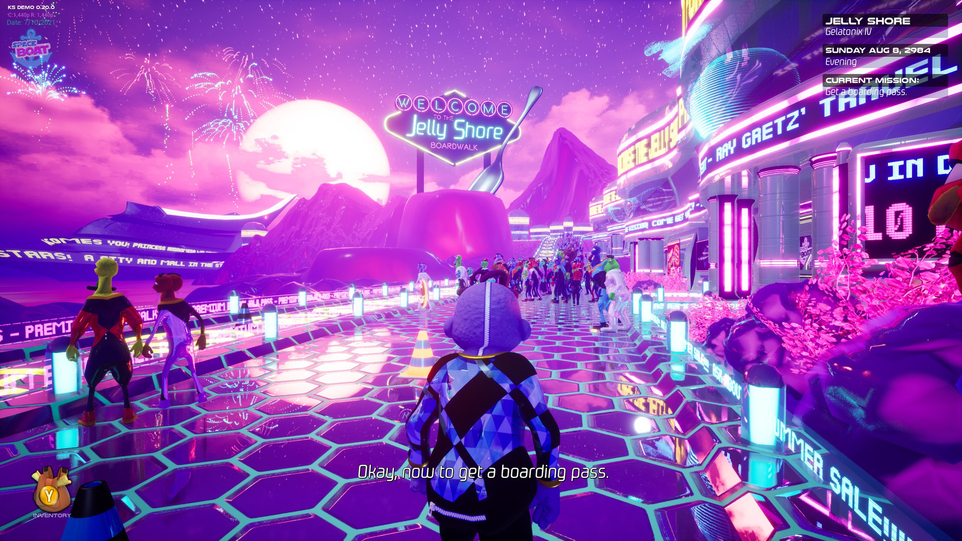 Download Space Boat Free and Play on PC