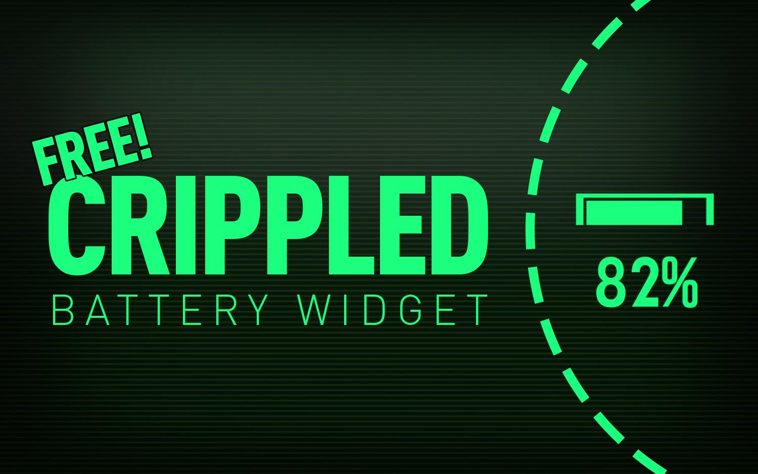 تنزيل Crippled - Battery Widget على جهاز الكمبيوتر | مسؤول GameLoop