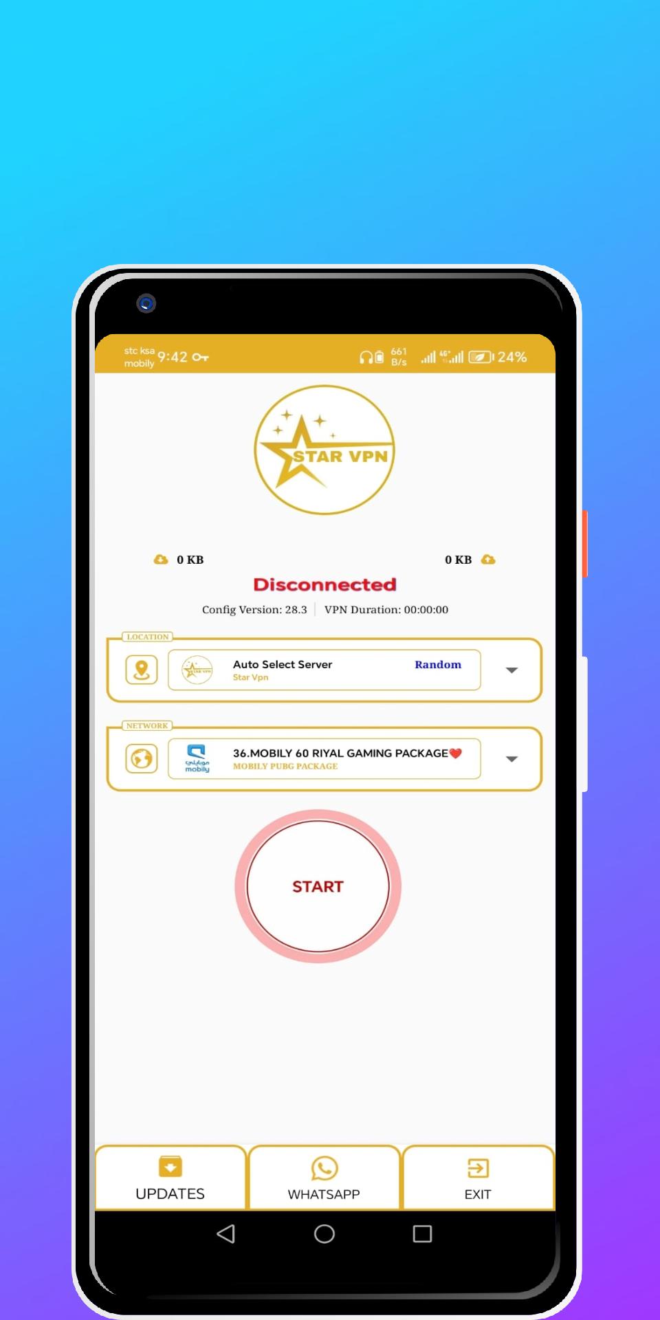 Download STAR VPN android on PC