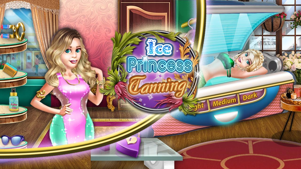 Download Girl Games - Ice Princess Tanning android on PC