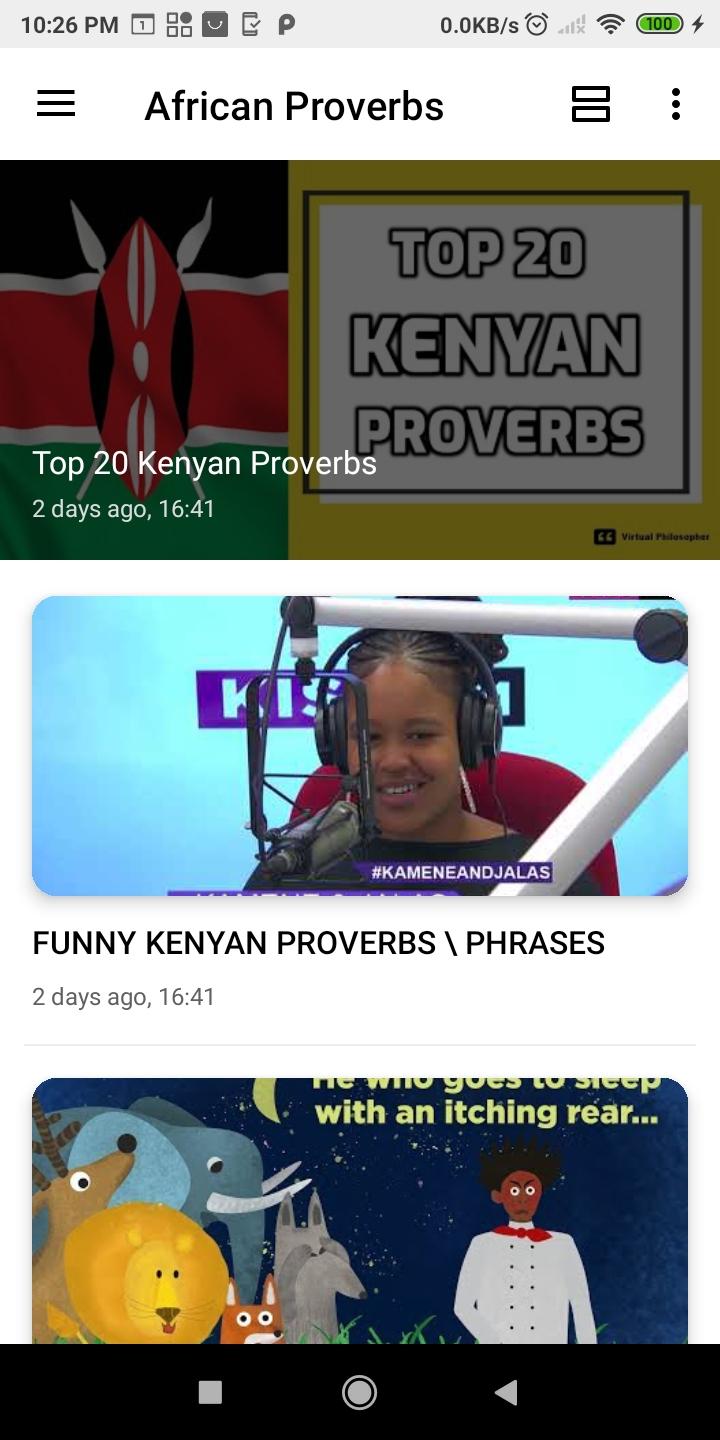 Download African Proverbs and Meanings android on PC