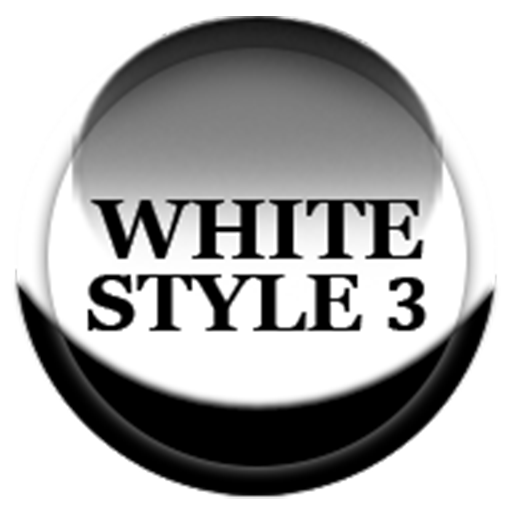 Download White Icon Pack Style 3 android on PC