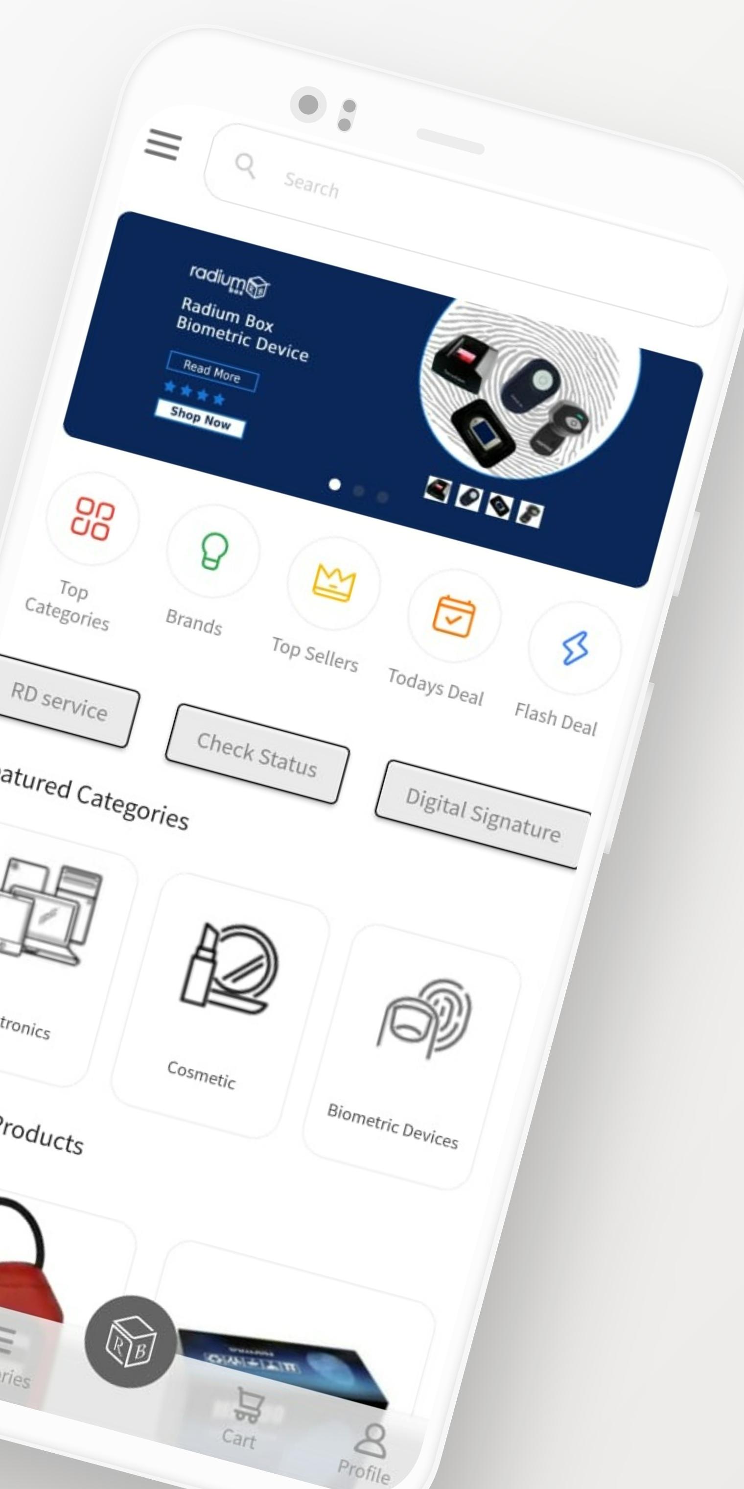 Download Radium Box Biometric RDService android on PC