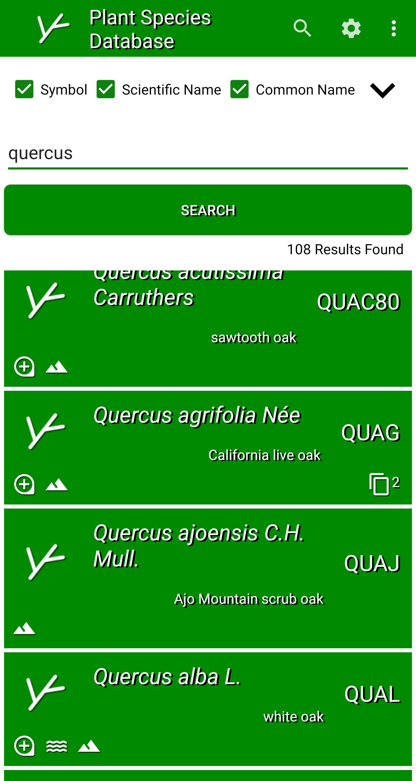 Download Plant Species Database android on PC