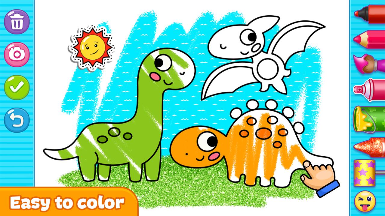Download Fun Coloring games for kids android on PC