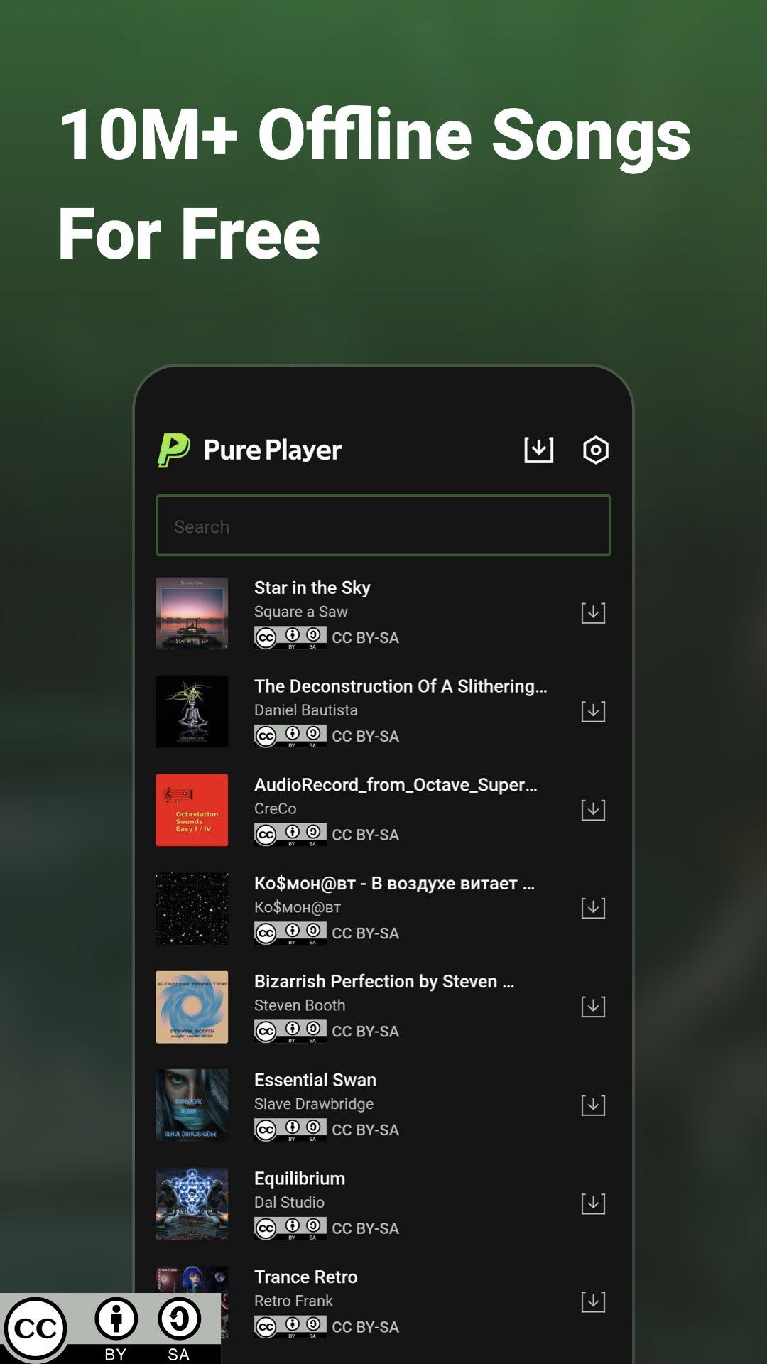 Download Music Downloader- PurePlayer android on PC